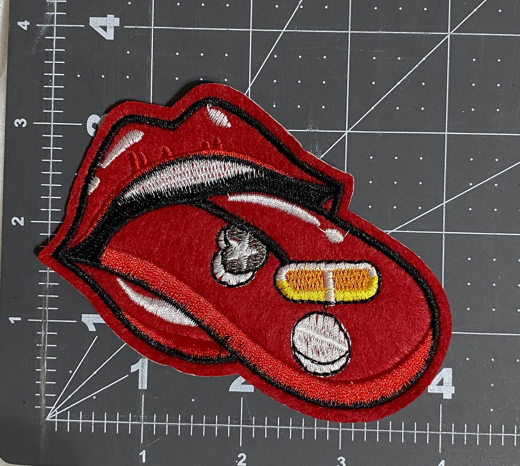 Kisses Patches Collection Set | Edgy Dark Coquette Set - Etsy