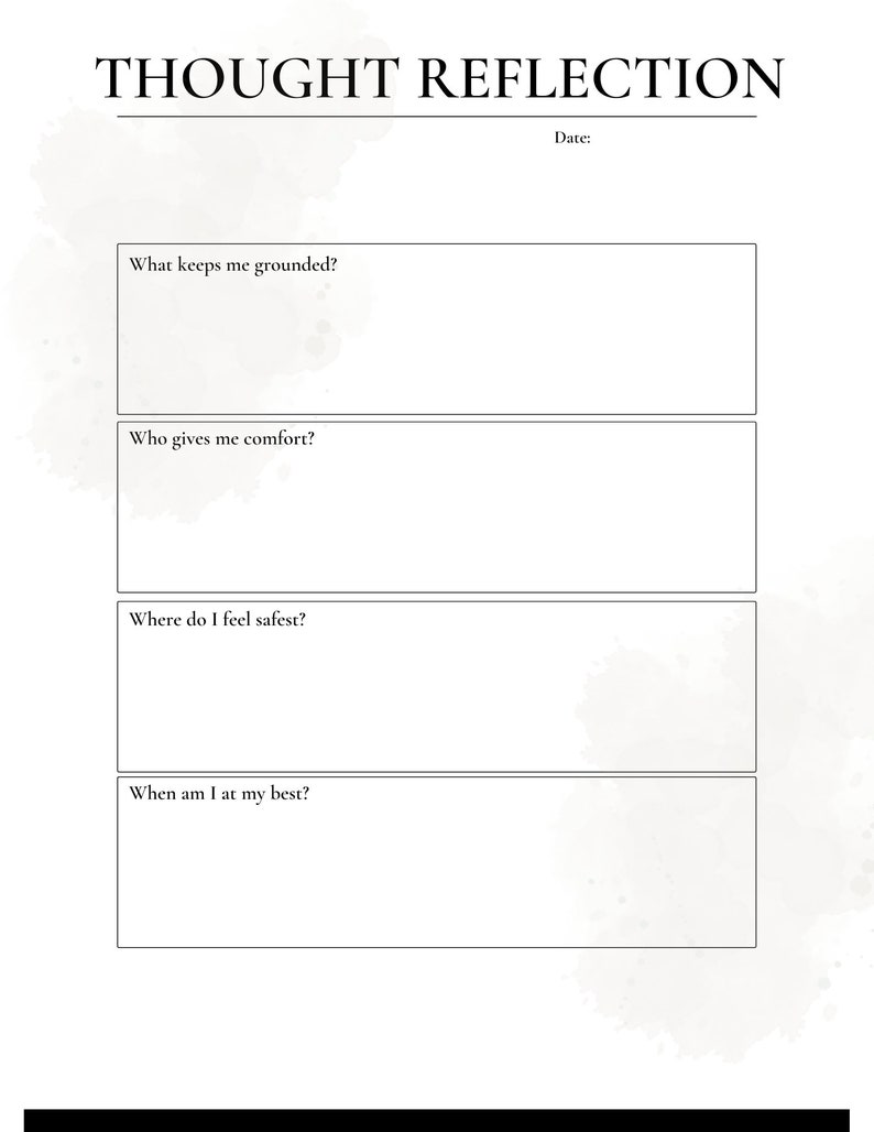 Printable Mood Tracker, Printable Sleep Tracker, Self-care Tracker ...