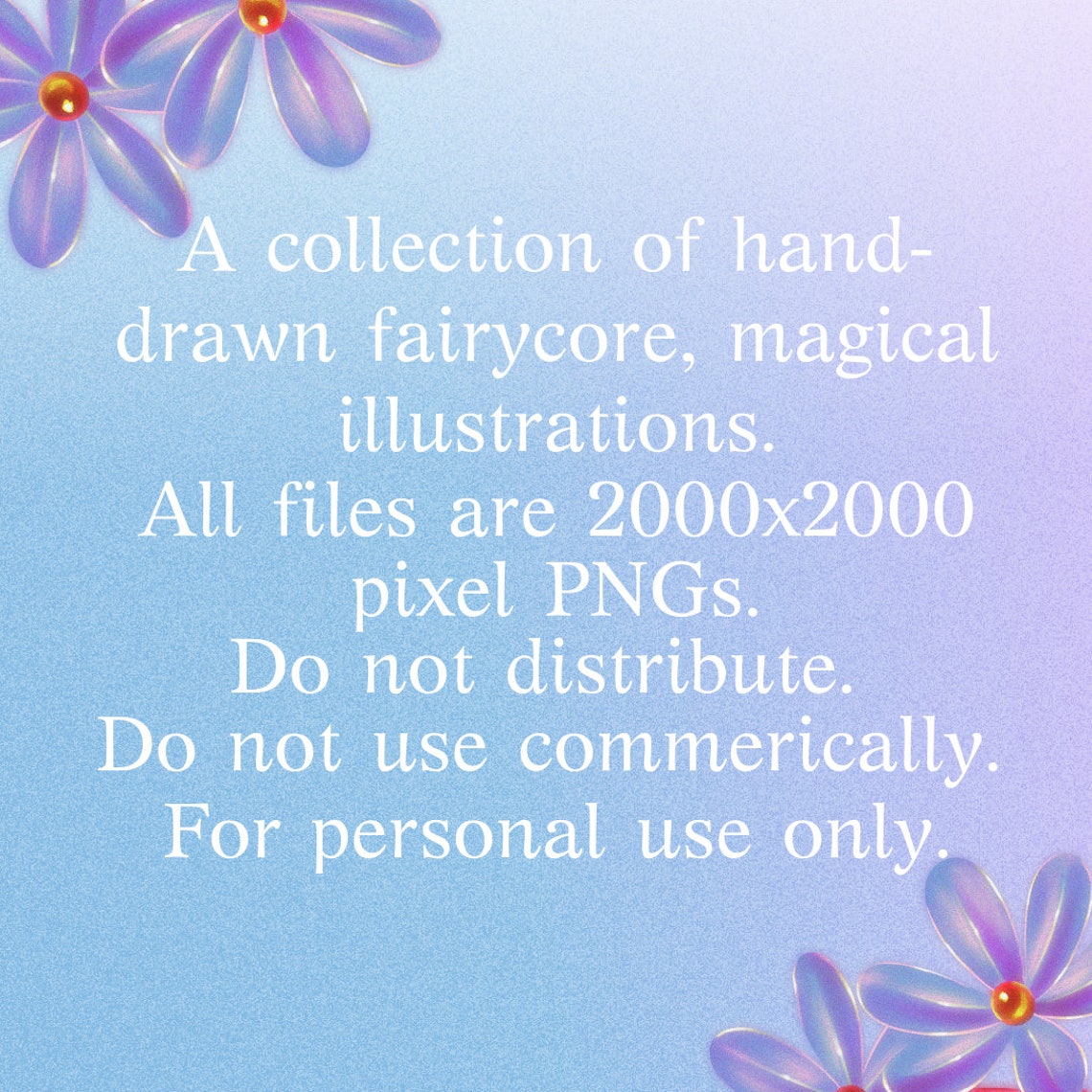 Fairycore Magical Printable Stickers Kawaii PNG Fantasy - Etsy