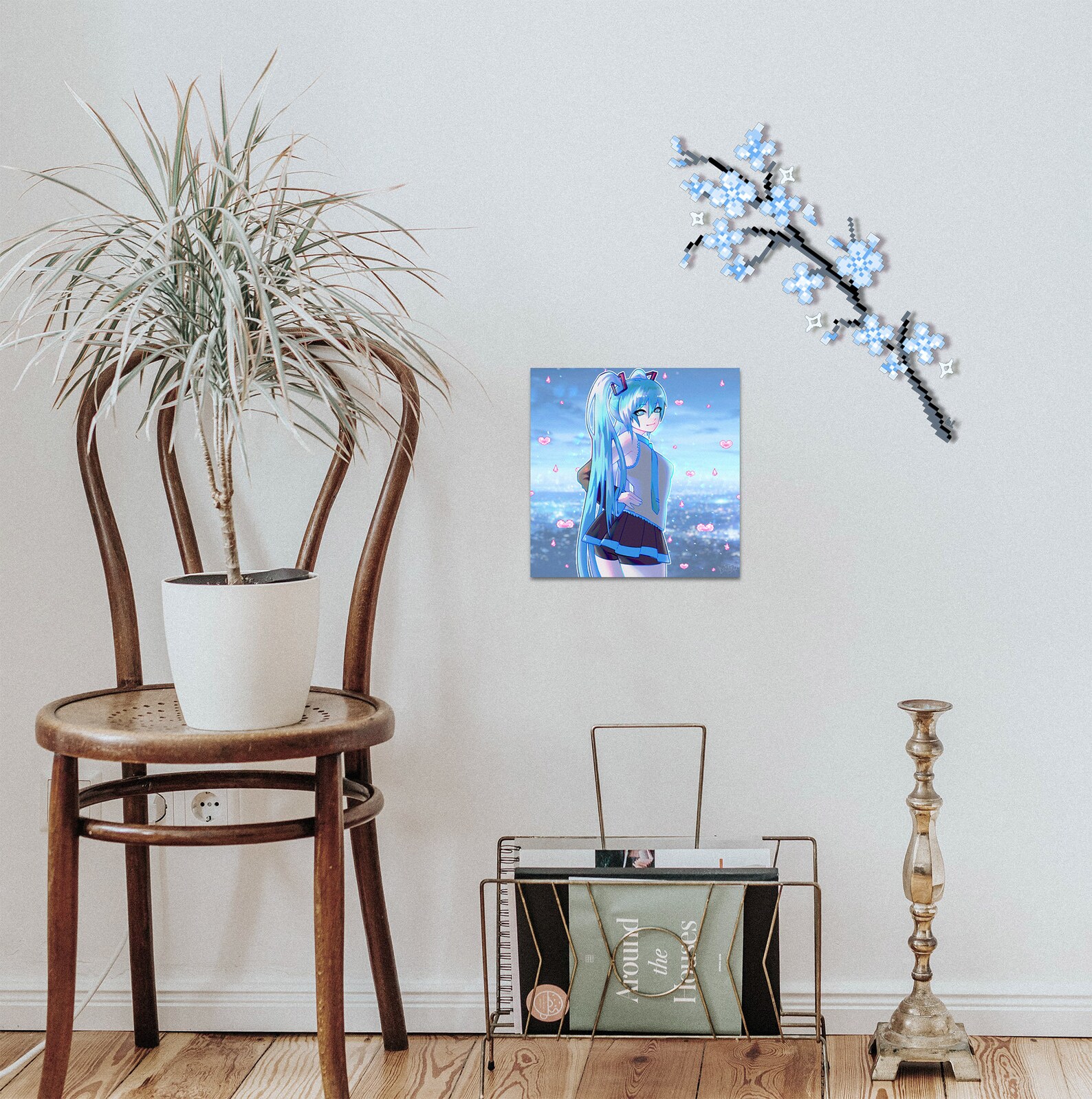 Hatsune Miku Print Miku Print Kawaii Anime Print Vocaloid - Etsy