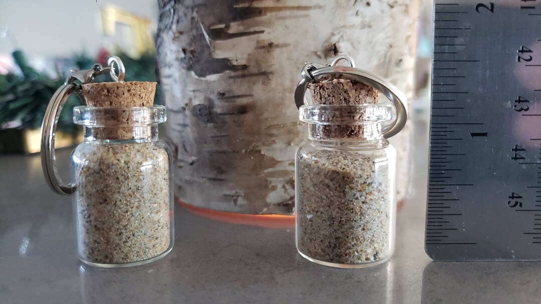 California Beach Sand Keychains - Etsy
