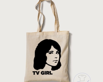 Tv Girl Tote Bag Tv Girl Canvas Tote Bag Tv Girl Merchandise Tv Girl ...