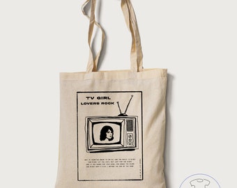 Tv Girl Tote Bag Tv Girl Canvas Tote Bag Tv Girl Merchandise Tv Girl ...