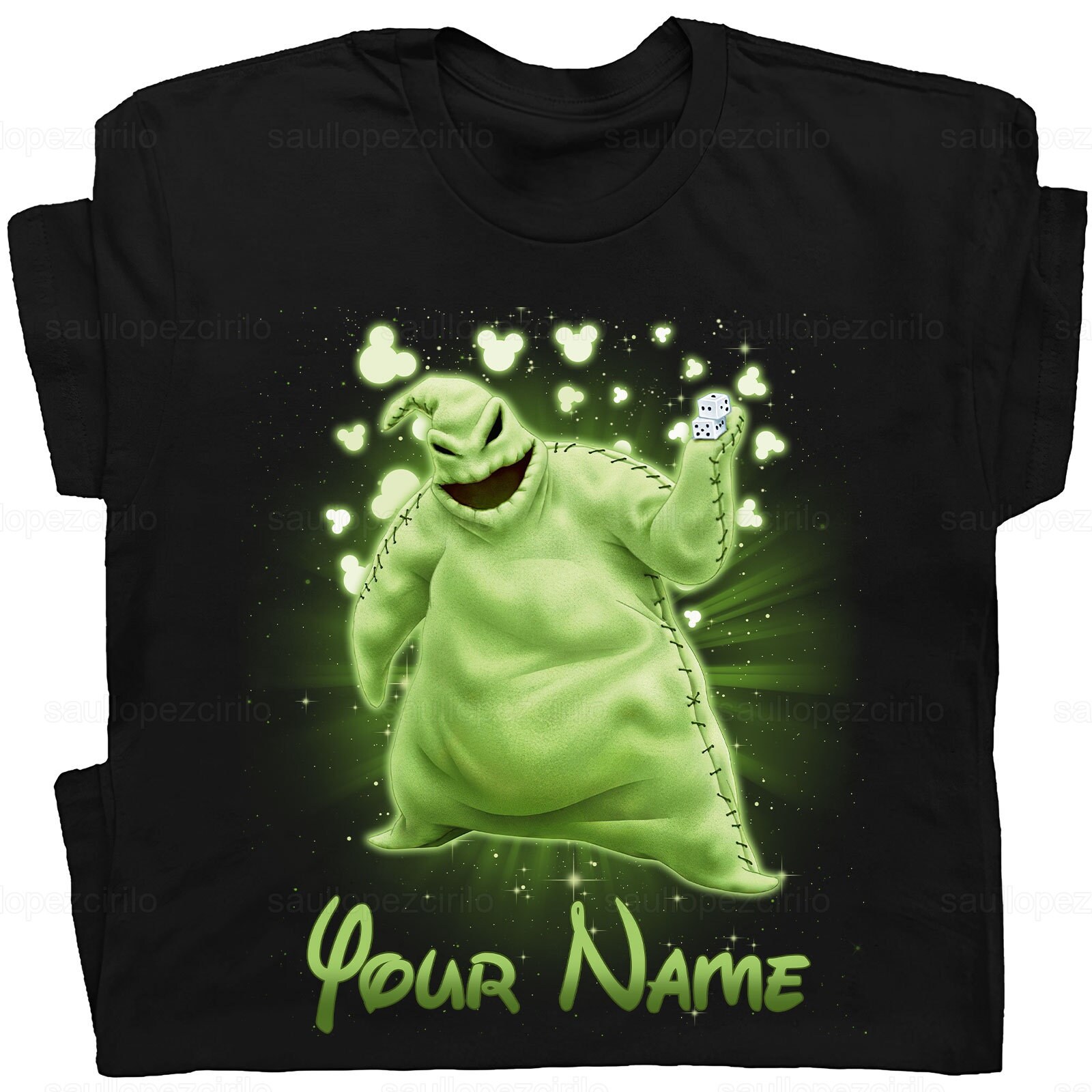 Oogie Boogie Shirts Disney Oogie Shirts Nightmare Before - Etsy