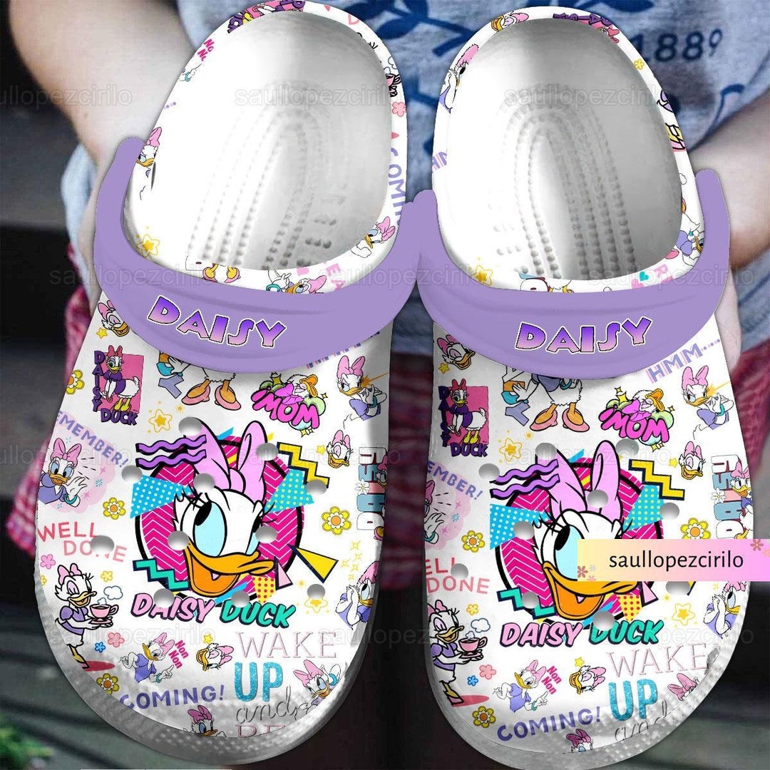 Daisy Duck Shoes, Daisy Duck Sandals, Daisy Duck Summer Shoes, Daisy ...