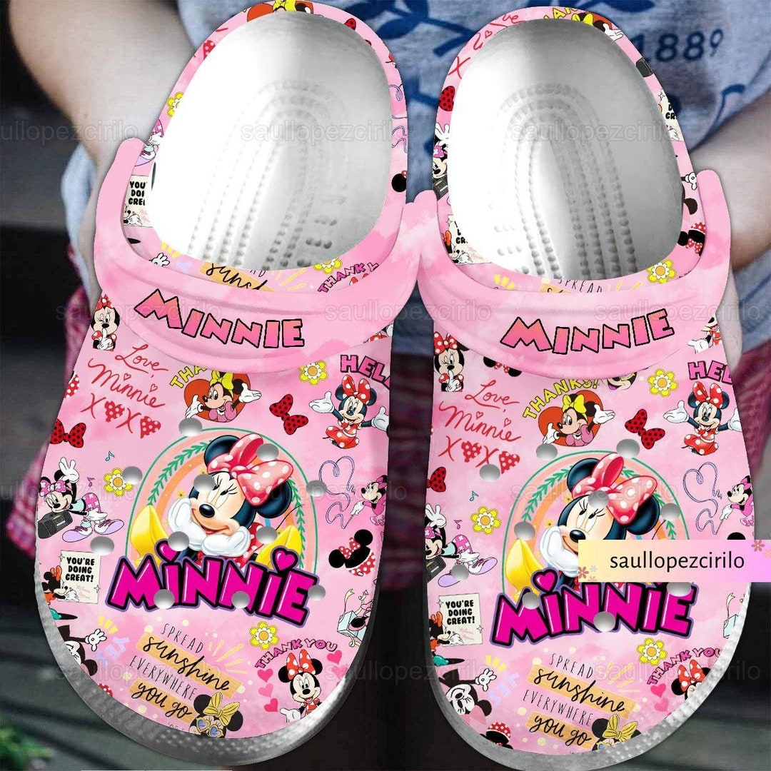 Minnie Shoes, Minnie Mouse Shoes, Minnie Summer Shoes, Minnie Adult ...