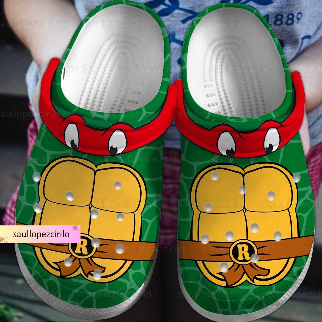Ninja Turtle Shoes Raphael Ninja Turtle Shoes Ninja Turtle - Etsy