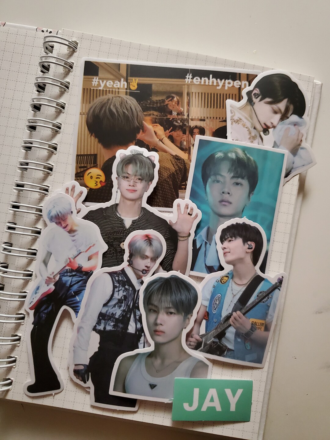 Enhypen Jay Bias Sticker Pack - Etsy UK