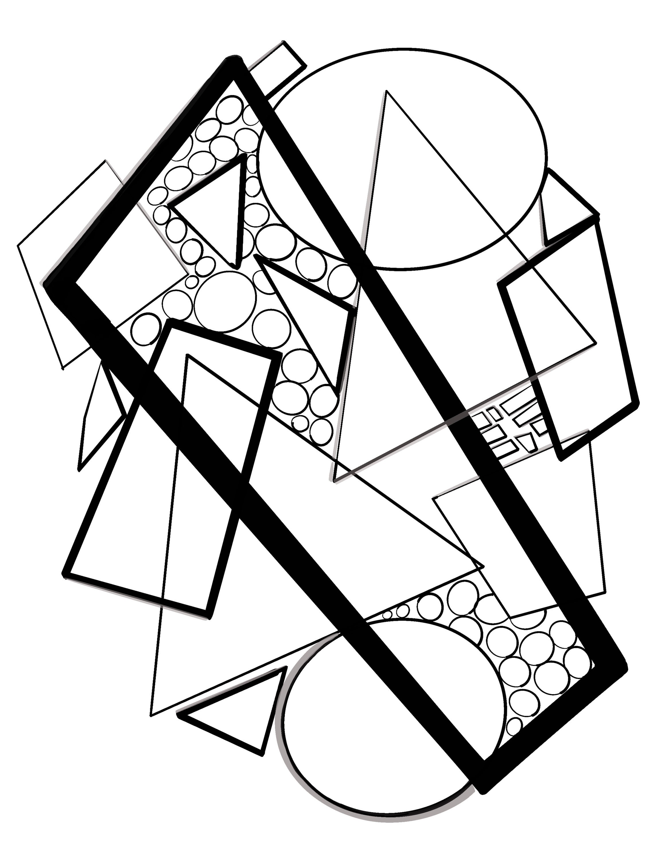 Fearless Collection, Adult Coloring Pages, Portable Large Prints, Easy ...