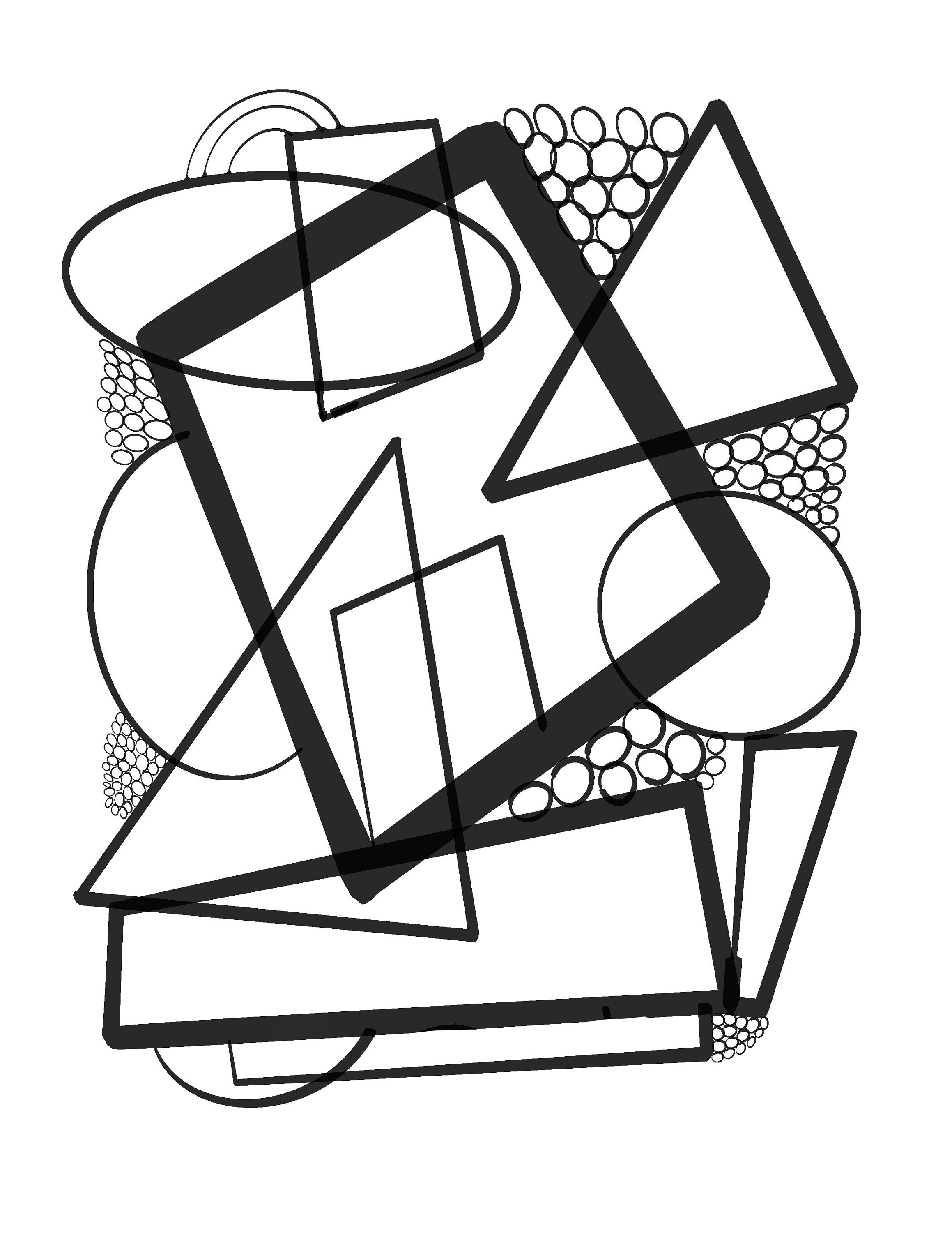 Fearless Collection, Adult Coloring Pages, Portable Large Prints, Easy ...