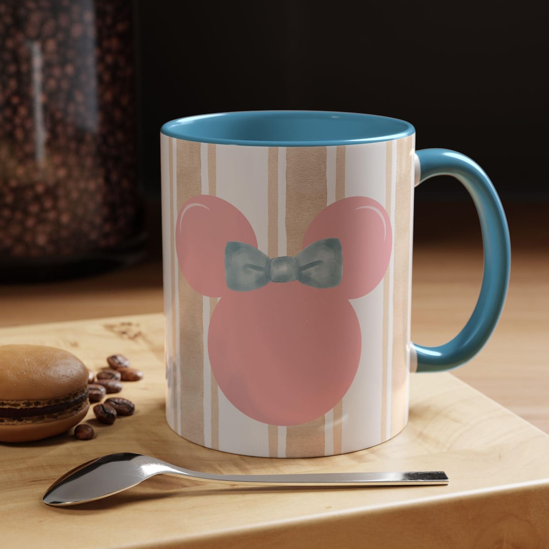 Minnie Mouse Mug, Disney Lover Coffee Cup, Disney Adult Tea Mug, Cute ...