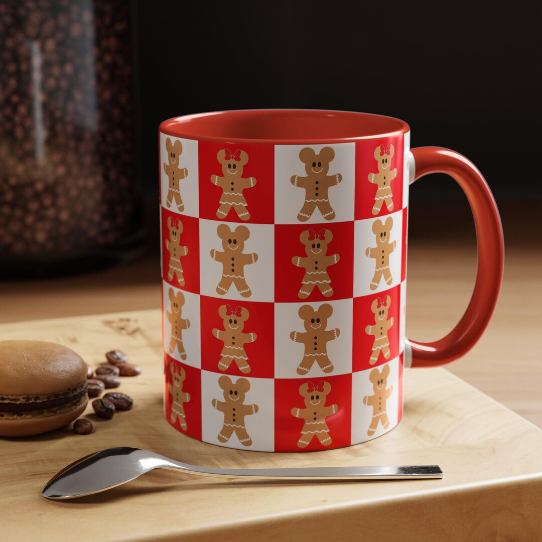 Disney Gingerbread Coffee Mug, Disney Snack Mug, Mickey Gingerbread ...