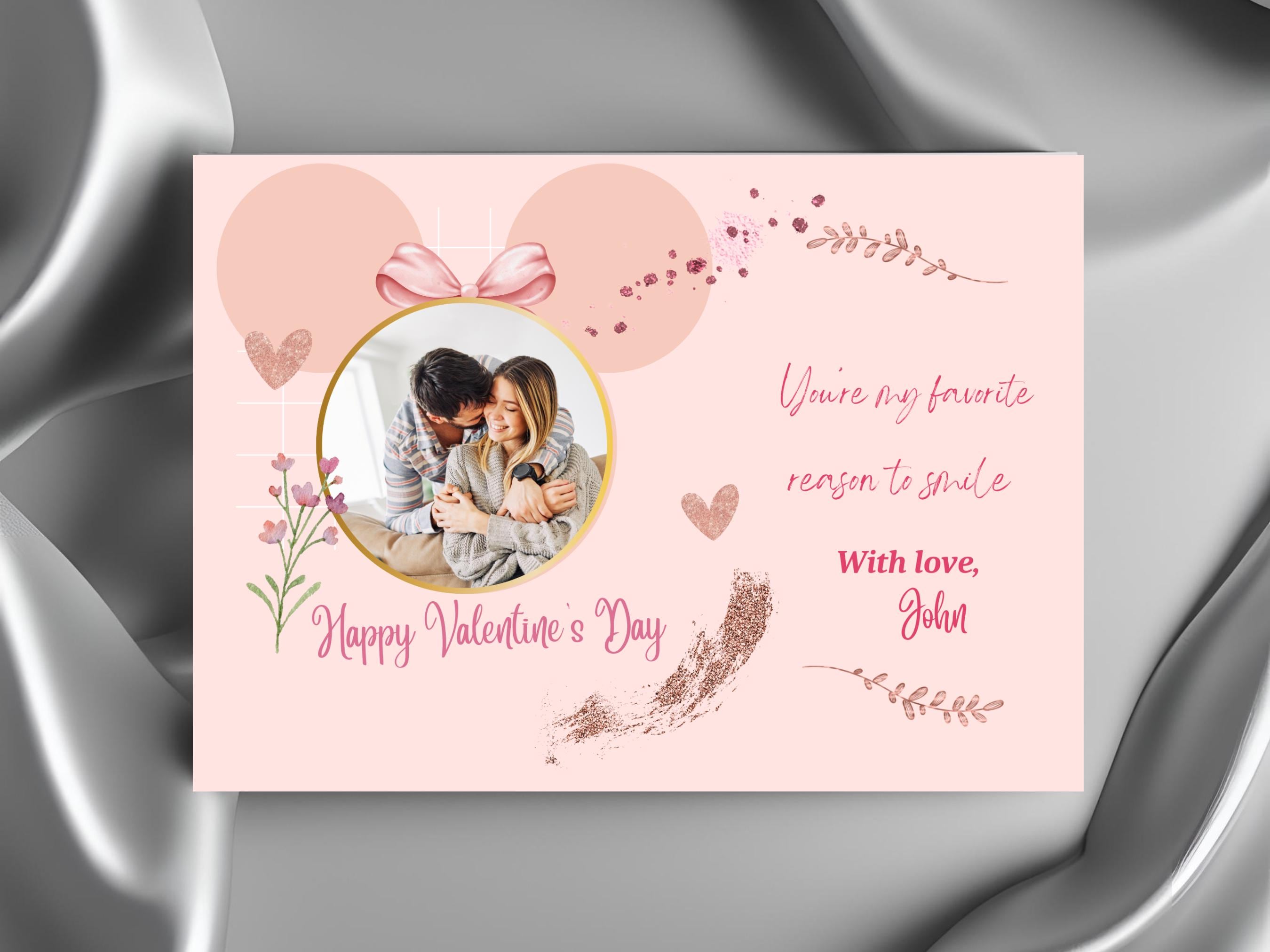 EDITABLE Disney Valentines Card, Mickey Disney Valentines, Sweetheart ...