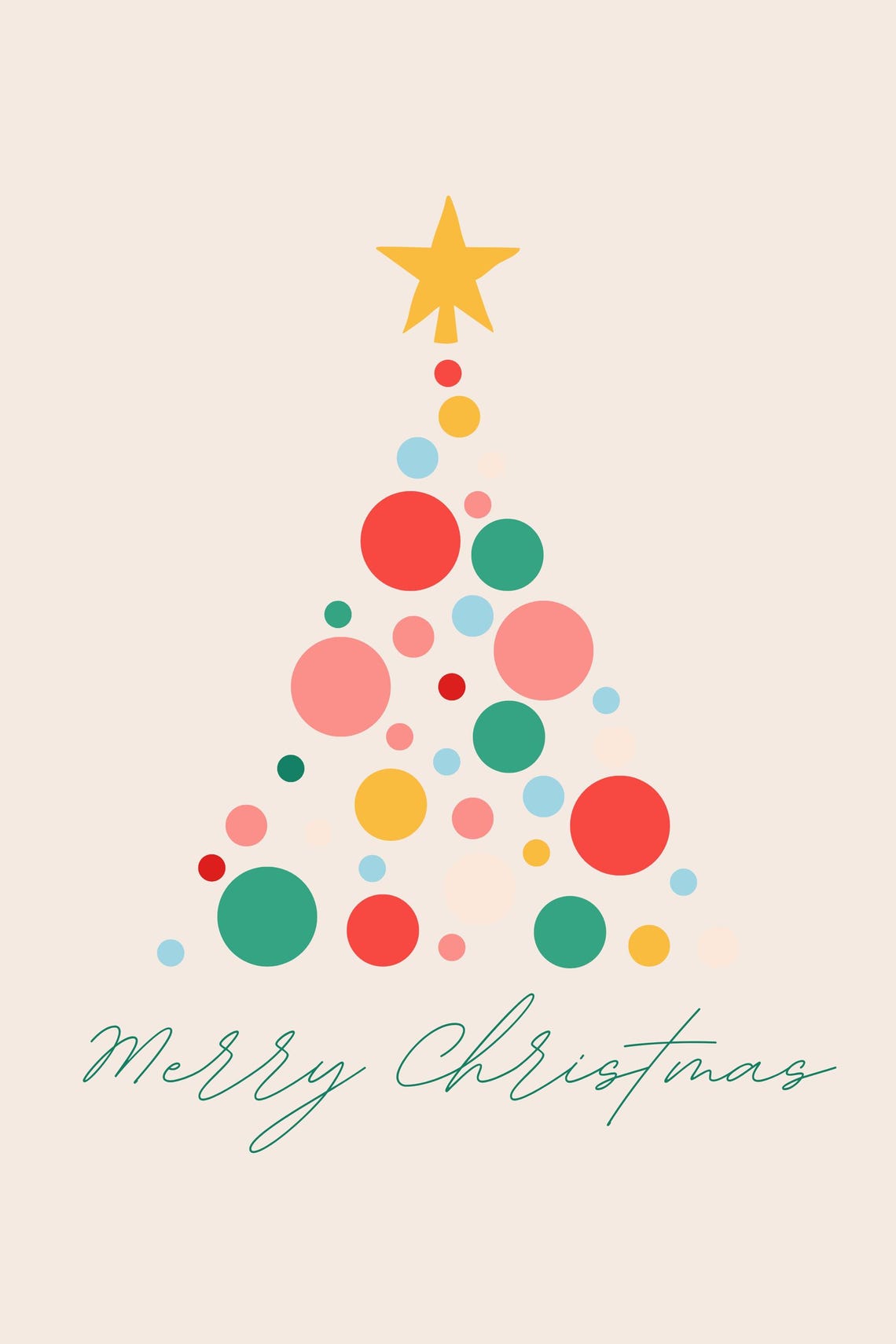 Set of 4 Christmas Prints, Christmas Prints Bundle, Christmas ...