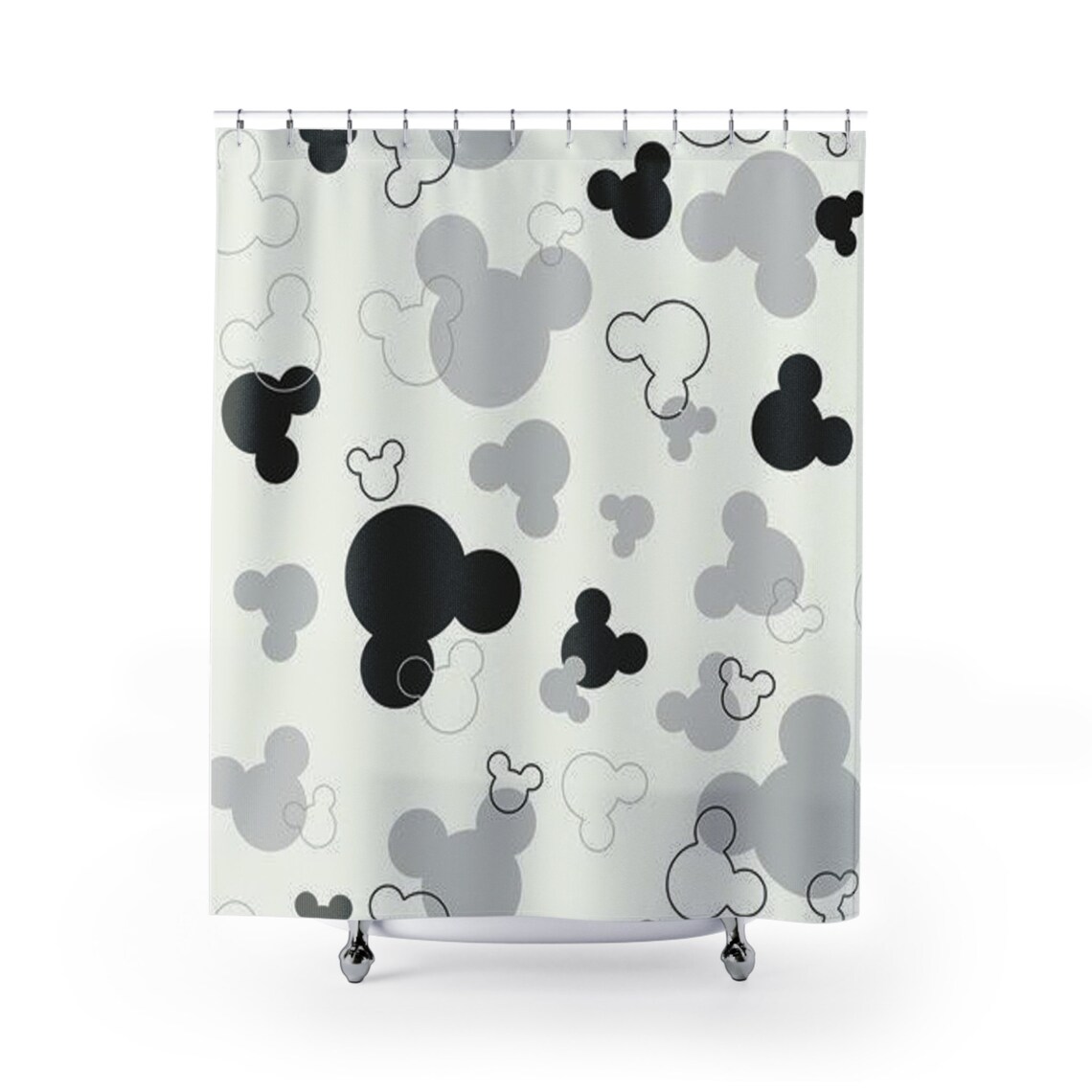 Disney's Mickey Mouse Shower Curtain, Magic Kingdom Shower, Disney ...