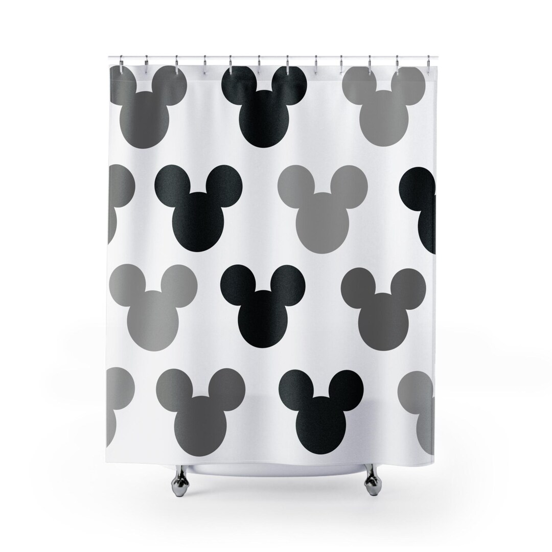 Mickey Mouse Disney Magic Shower Curtain, Disney Lover Decore, Disney ...