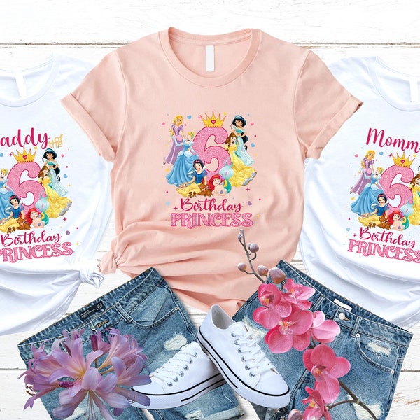 Princess Birthday Shirt - Etsy