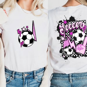 Retro Soccer T-shirt, Soccer Fan Shirt, Soccer Player Sweatshirt ...