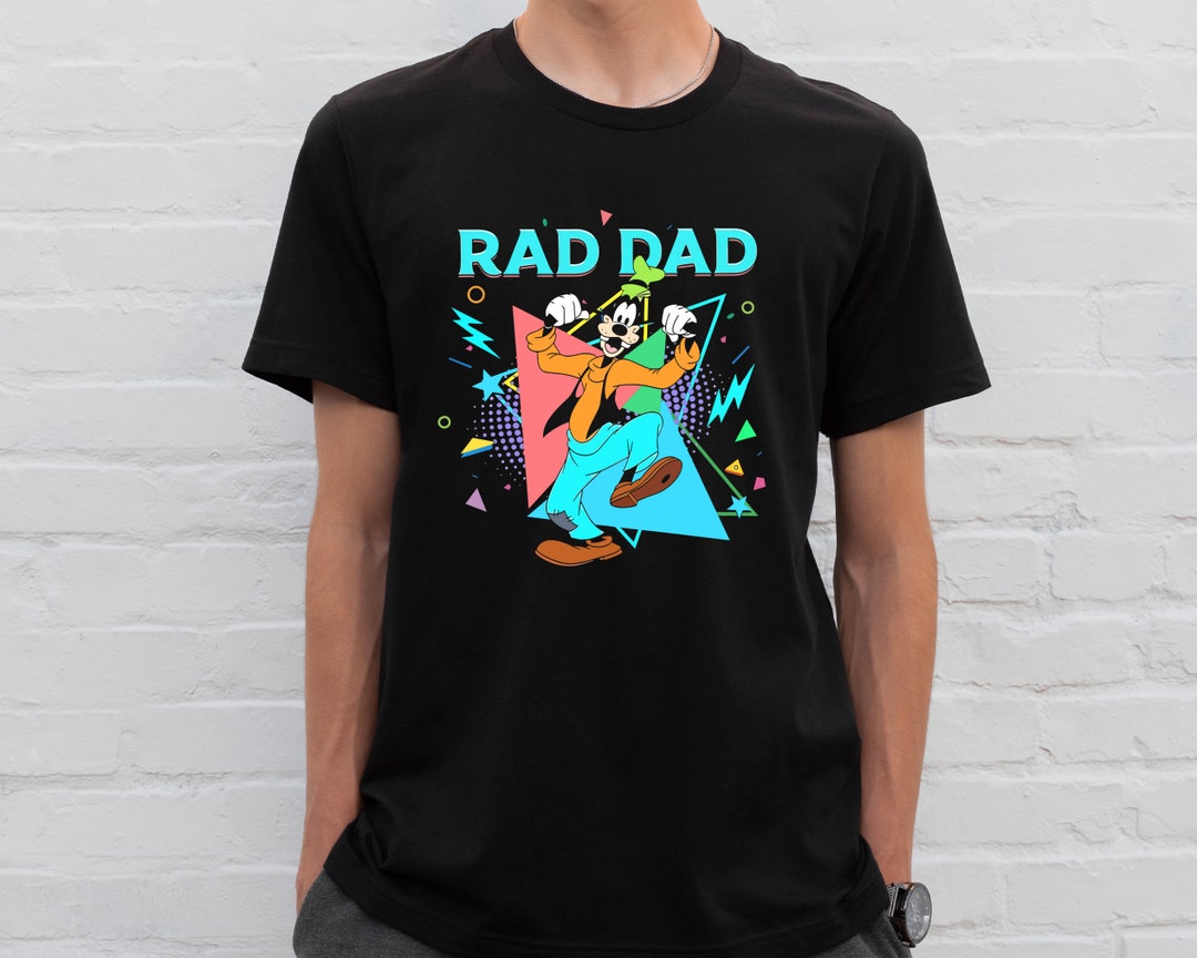 Rad Dad Retro Disney Goofy T-shirt, Funny Goofy Daddy Tee, Disney ...