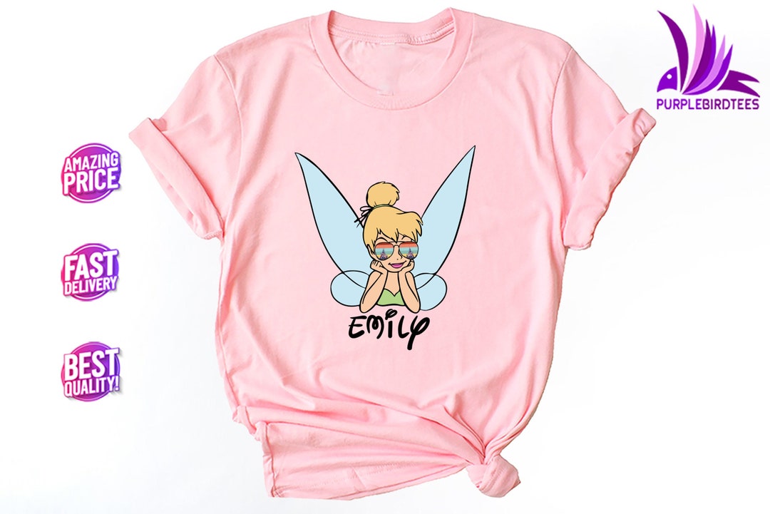 Tinker Bell, Custom Tinkerbell Shirt, Fairy Shirt, Disney Fairy Shirt ...