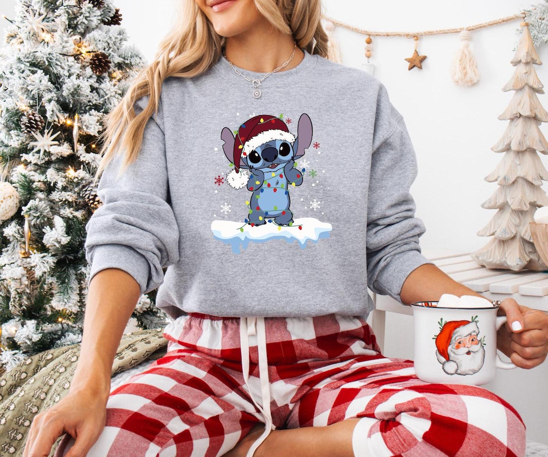 Stitch Christmas Shirt, Stitch Shirt, Lilo and Stitch, Disney Shirt ...