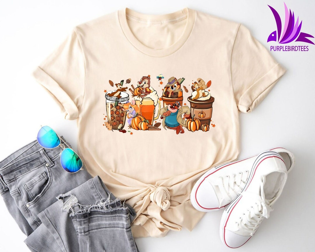 Chip and Dale Thanksgiving Shirt Chip and Dale Shirt Double - Etsy