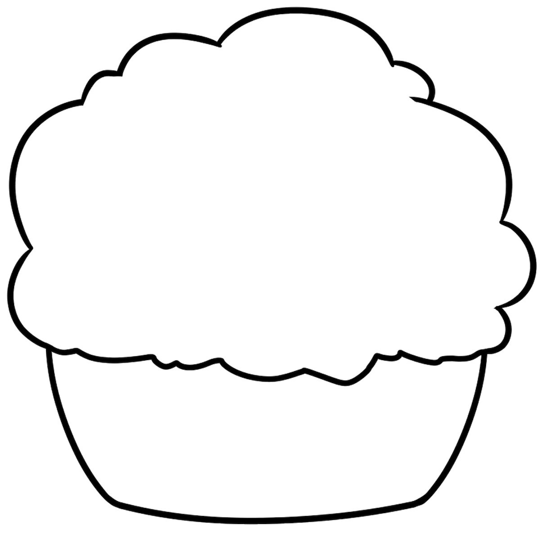 Muffin Cookie Cutter With Optional Stamp - Dough, Icing, Fondant, Play ...