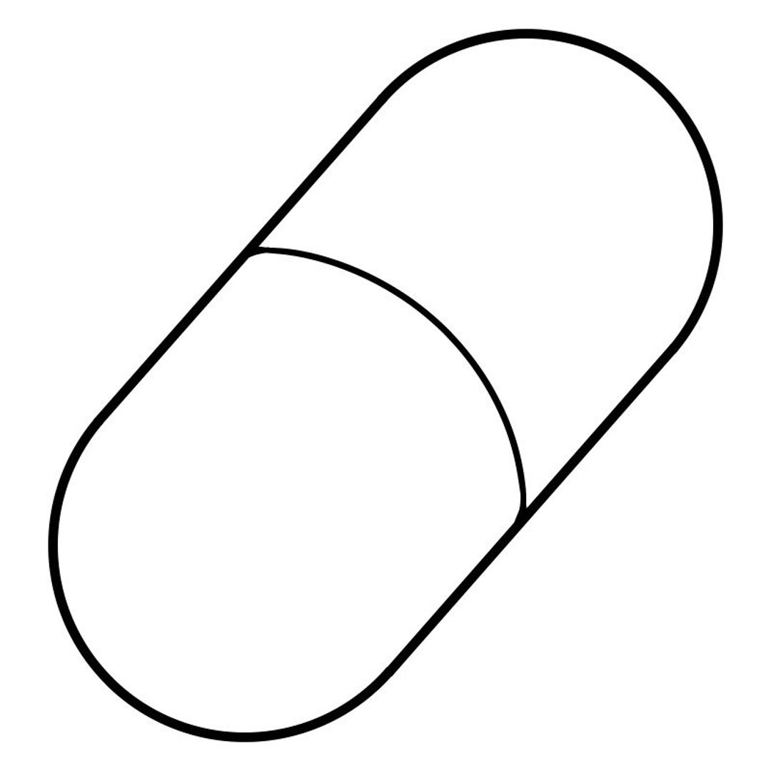 Pill Capsule Cookie Cutter Dough, Icing, Fondant, Play-doh G68C - Etsy