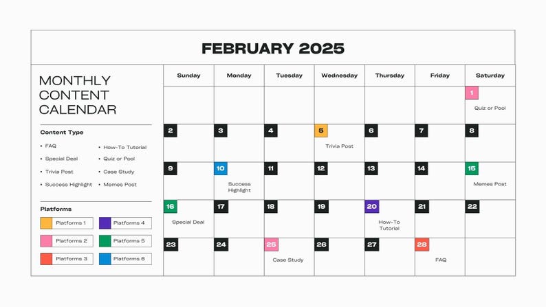 The Ultimate Content Calendar: Plan, Create, and Grow With Ease Social ...