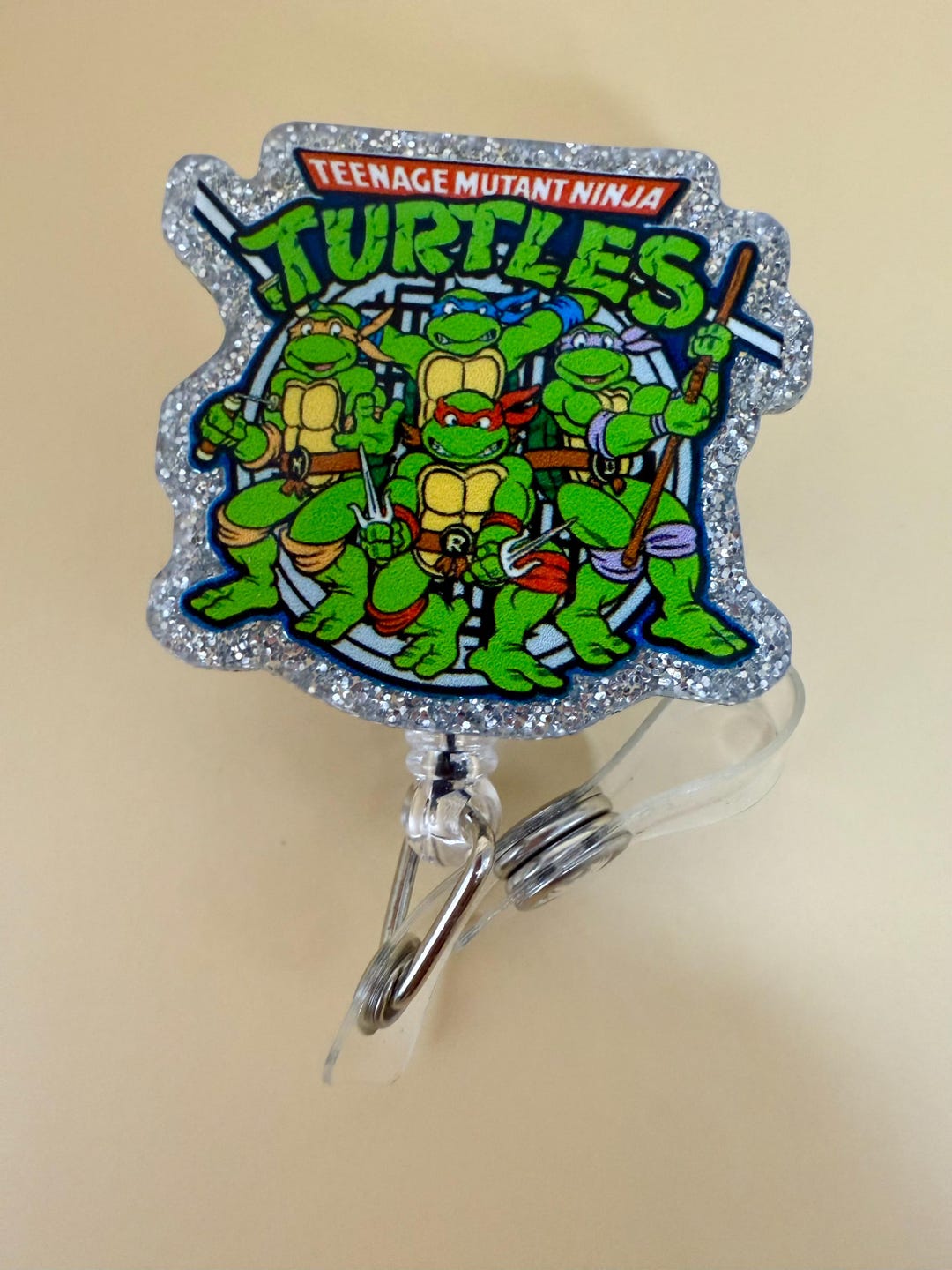 Teenage Mutant Ninja Turtles Badge Reel - Etsy