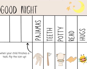 Foldable Interactive Routine Chart Bundle Printable Ocean Themed Flip ...