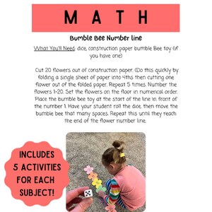 Insect Themed Preschool Activities - Etsy