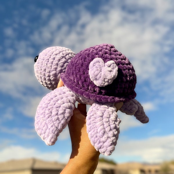 Purple Turtle - Etsy