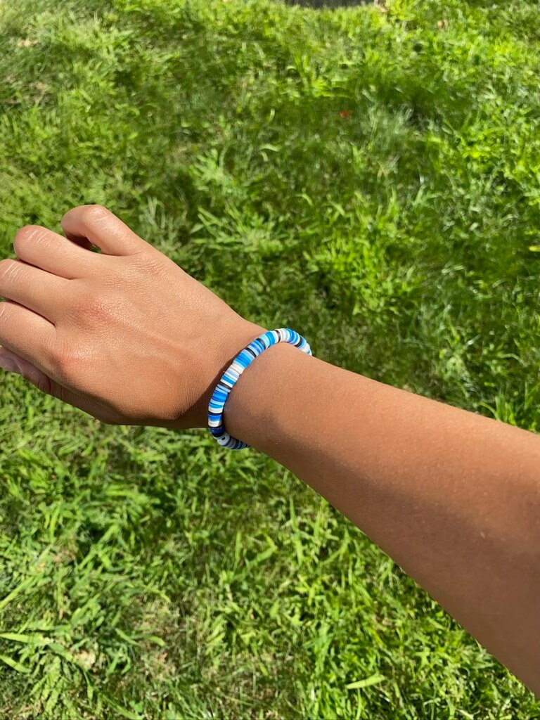 The Blues Bracelet! | Cute Preppy Blue Bracelet! - Etsy