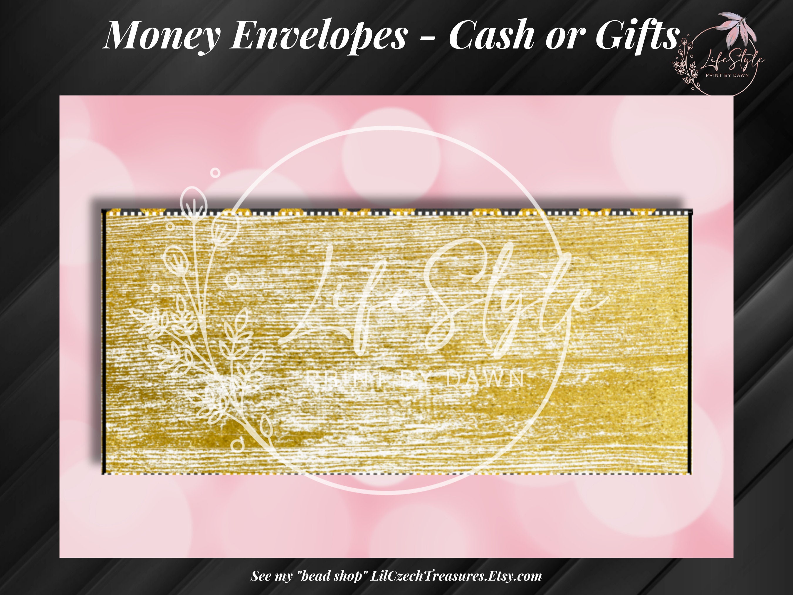 Money Envelope PDF | Printable Cash Gift | Downloadable Template ...