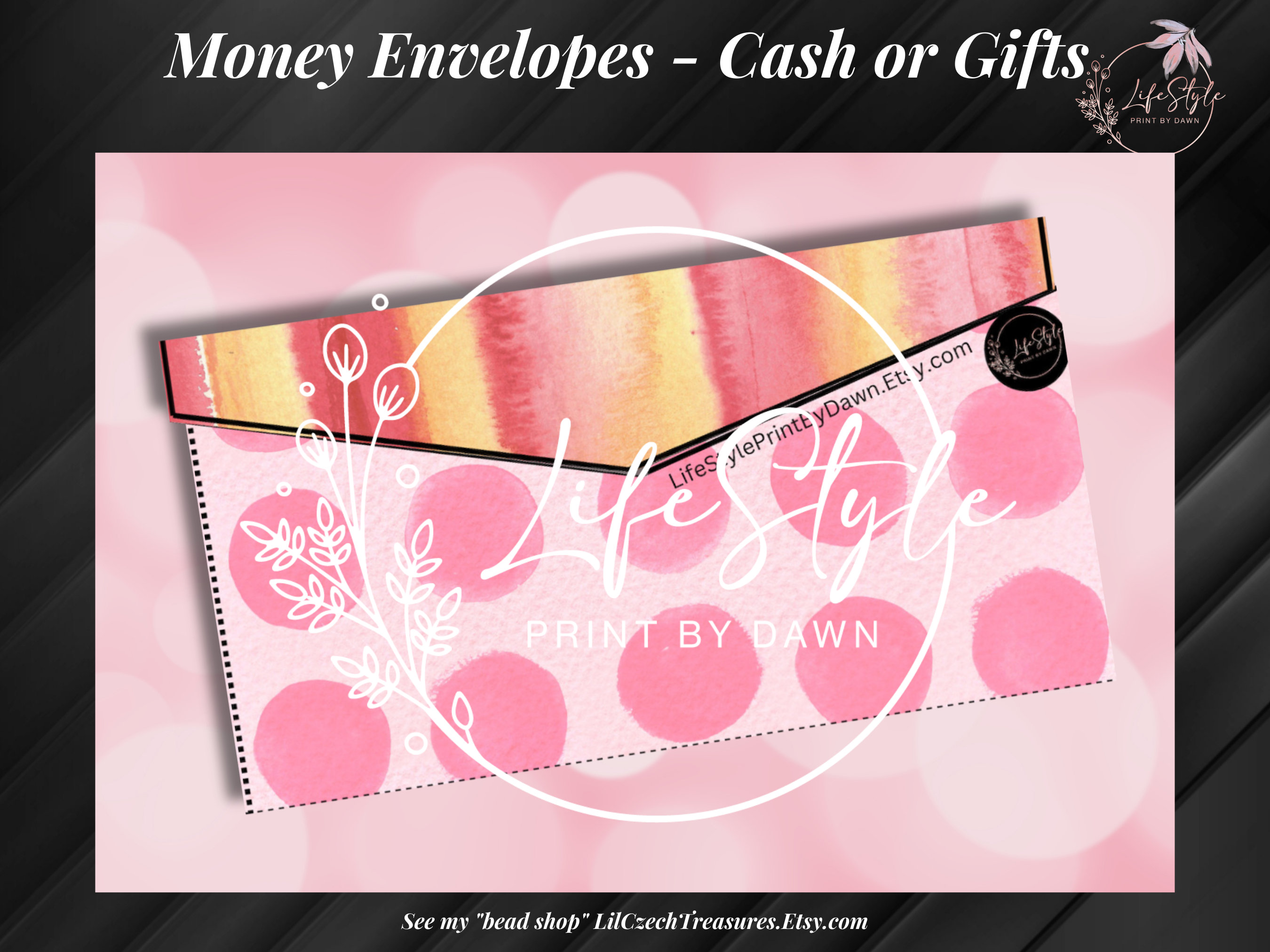 Colorful Congratulations Money Envelope Printable Instant Download ...