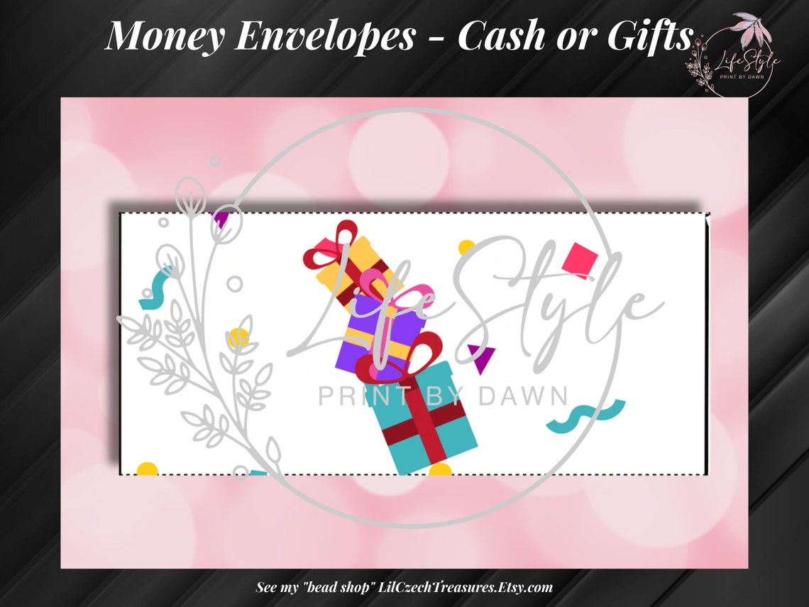 Happy Birthday Money Envelope Printable Birthday Card Greeting Card PDF ...