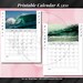 FREE Gift 2024 Waves Download Printable Calendar Digital Ocean Waves ...