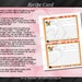 Rooster Design Downloadable Recipe Card Printable Recipe Card ...