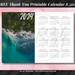 FREE Gift 2024 Waves Download Printable Calendar Digital Ocean Waves ...