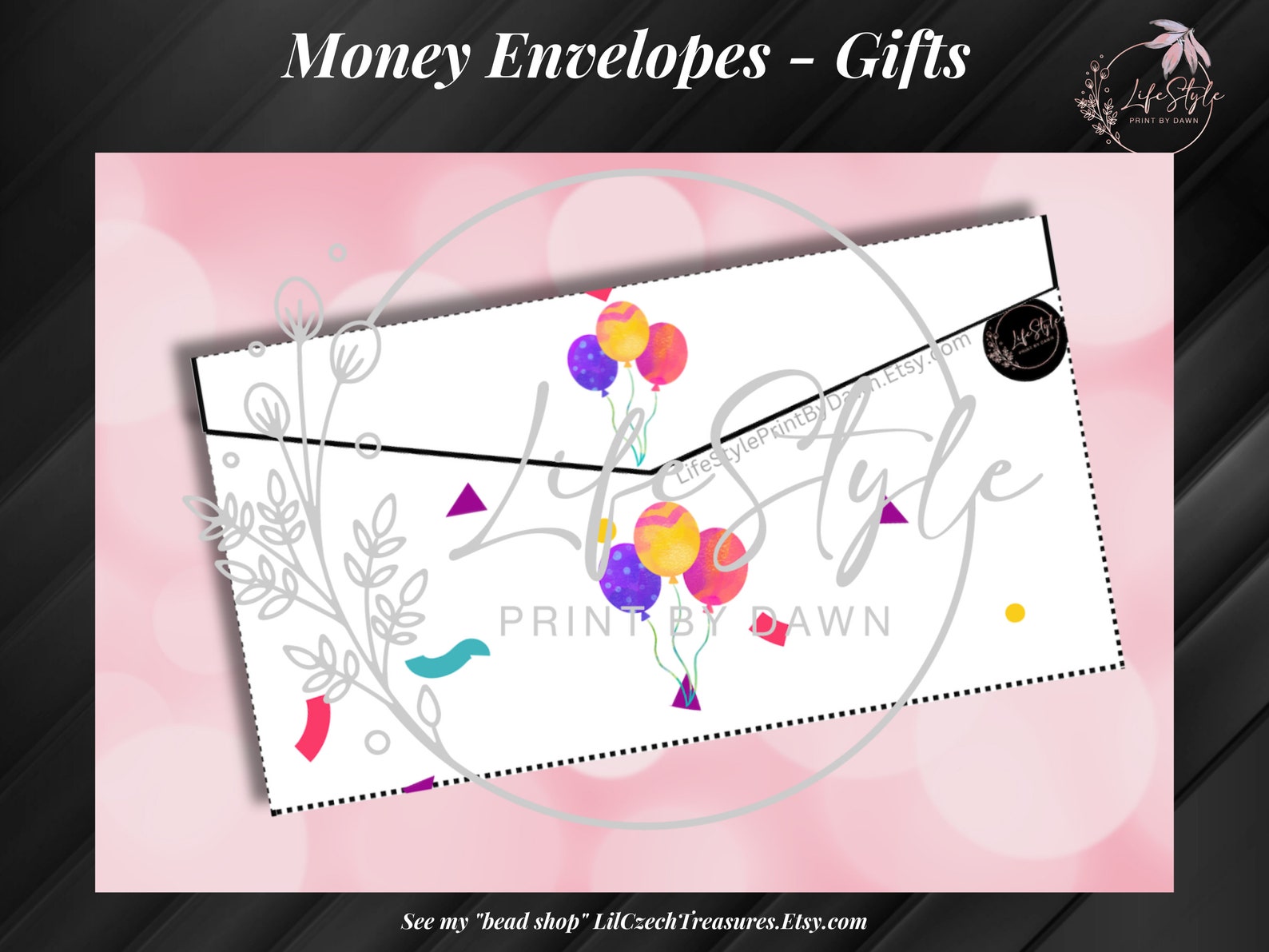 Happy Birthday Money Envelope Printable Birthday Card Greeting Card PDF ...