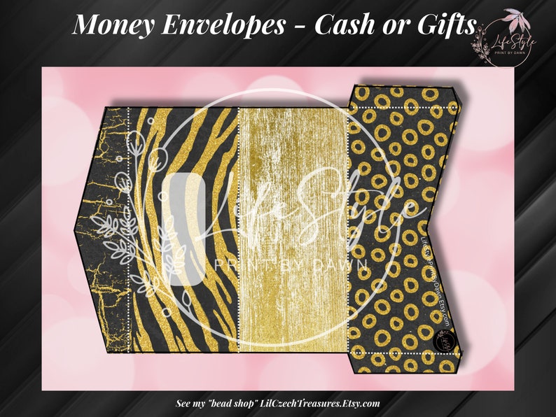 Money Envelope PDF | Printable Cash Gift | Downloadable Template ...