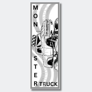 Printable Monster Truck Bookmarks | Set of Four Designs | Instant ...