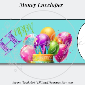 Happy Birthday Money Holder | Printable Envelope PDF Download for Gifts ...