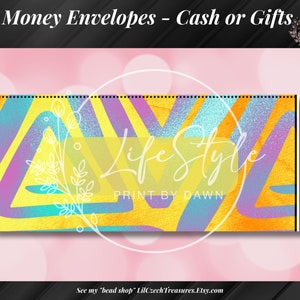 Decorative Cash Envelope Template | Printable Money Gift Holder ...