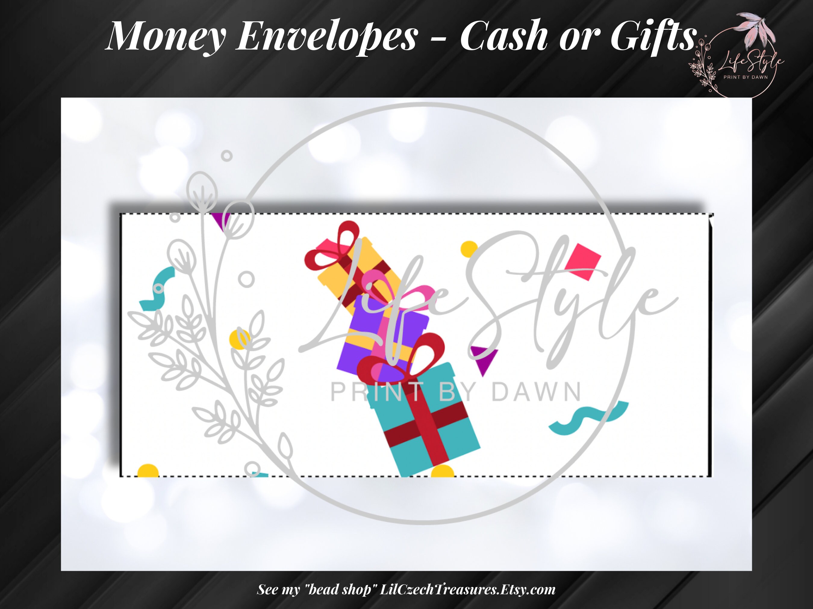 Happy Birthday Money Envelope Printable Birthday Card Greeting Card PDF ...