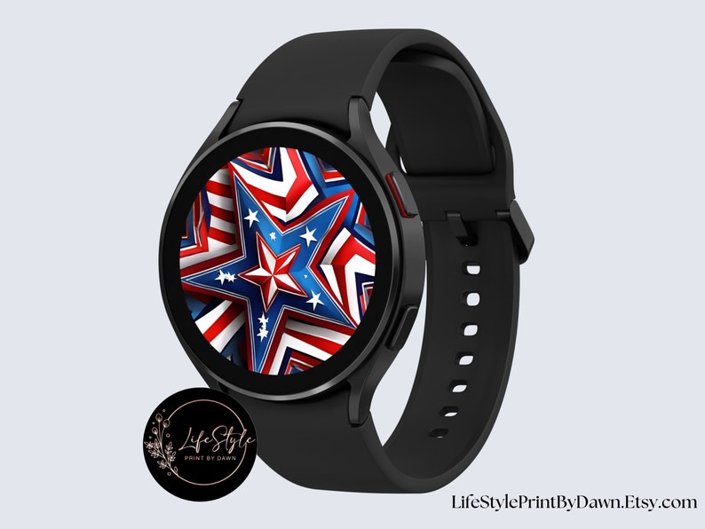 Patriotic Apple Watch Wallpaper Instant Download DIY Stars and Stripes ...