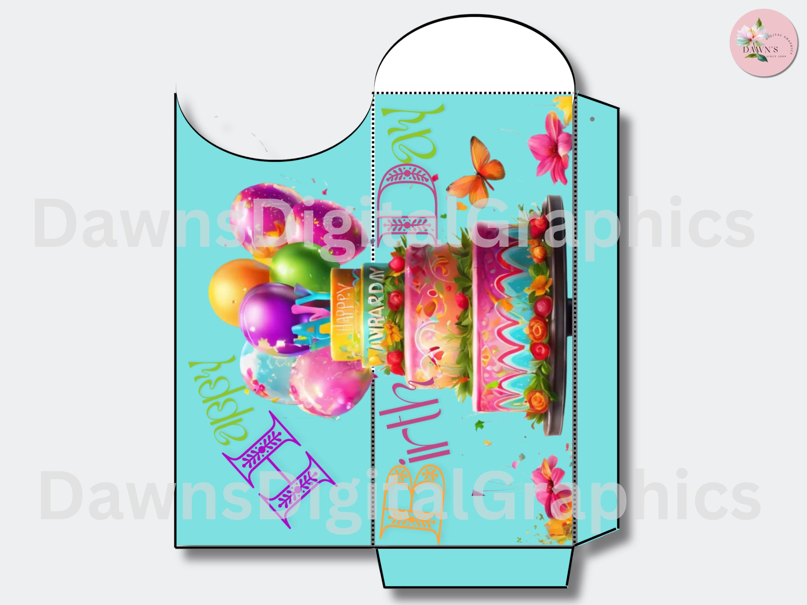 Happy Birthday Money Holder | Printable Envelope PDF Download for Gifts ...