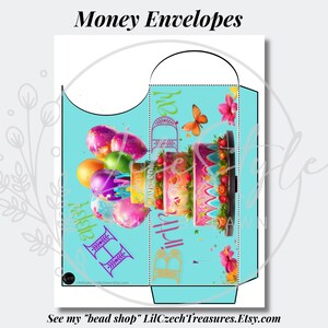 Happy Birthday Money Holder | Printable Envelope PDF Download for Gifts ...