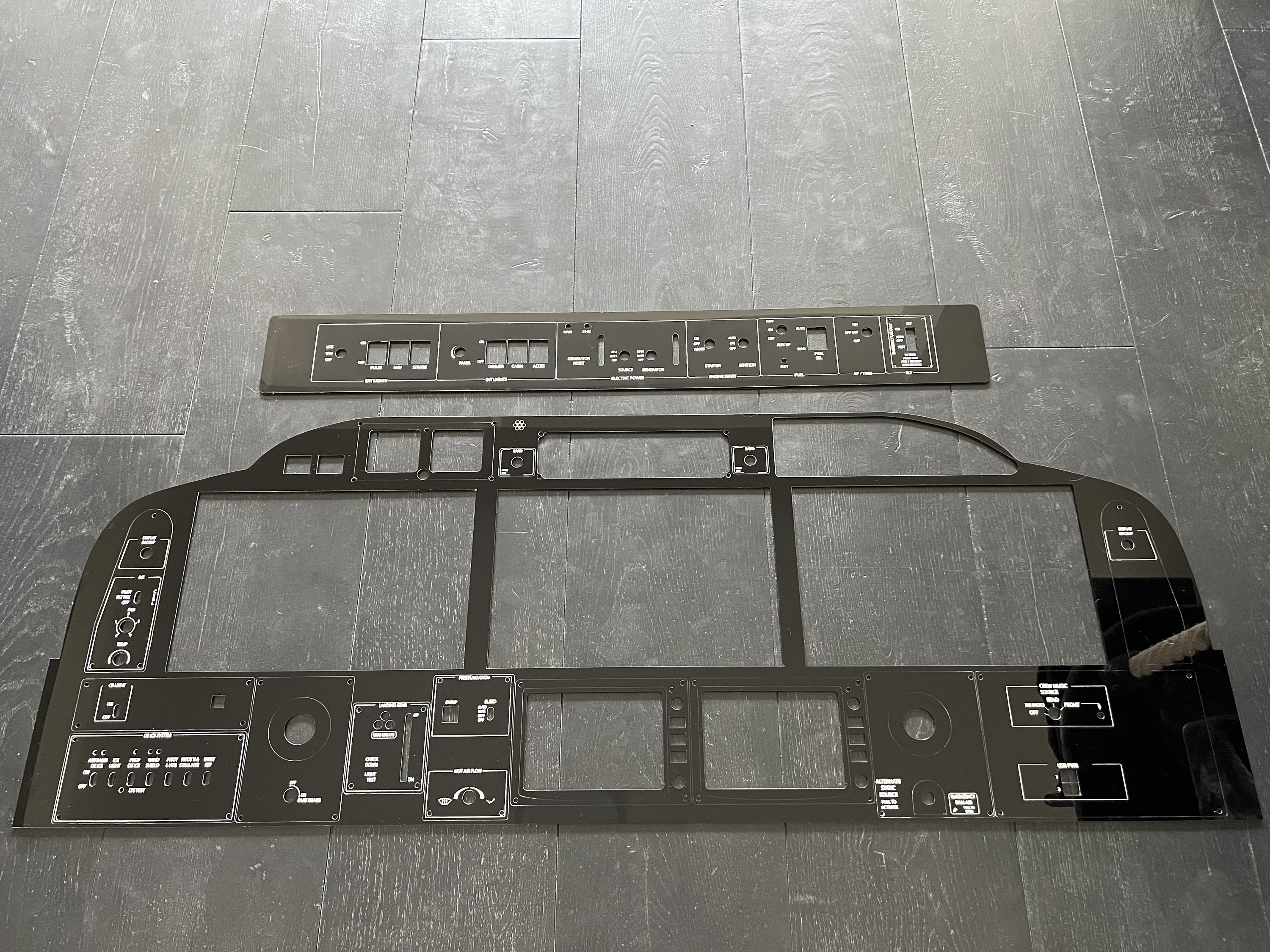 Daher Tbm 930 Cockpit Instrument Panel Simulator Digital File 1:1 Scale ...